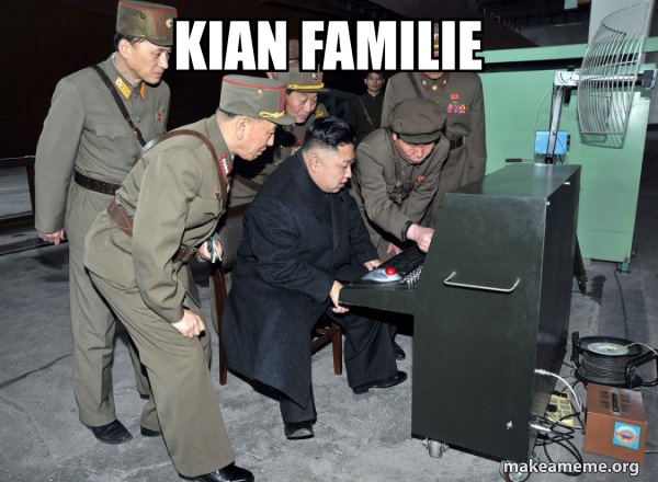 kian familie - North Korea Not Scary Meme Generator
