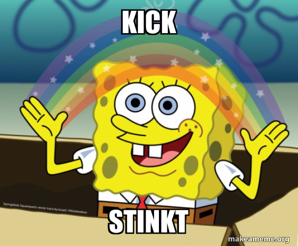kick stinkt - Rainbow SpongeBob Meme Generator