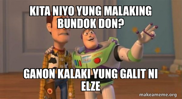 kita niyo yung malaking bundok don? ganon kalaki yung galit ni elze ...