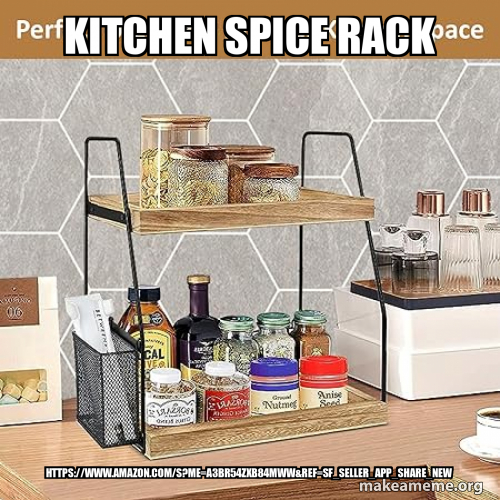 Kitchen Spice Rack https://www.amazon.com/s?me=A3BR54ZXB84MWW&ref=sf ...