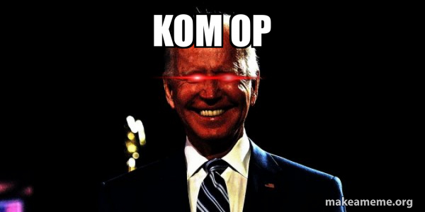 kom op - Dark Brandon Meme Generator
