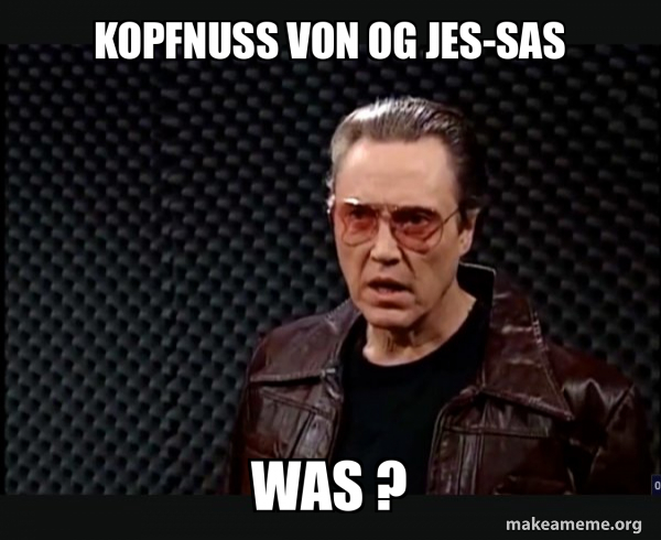 Kopfnuss von OG Jes­sas WAS ? - SNL - More Cowbell Meme Generator