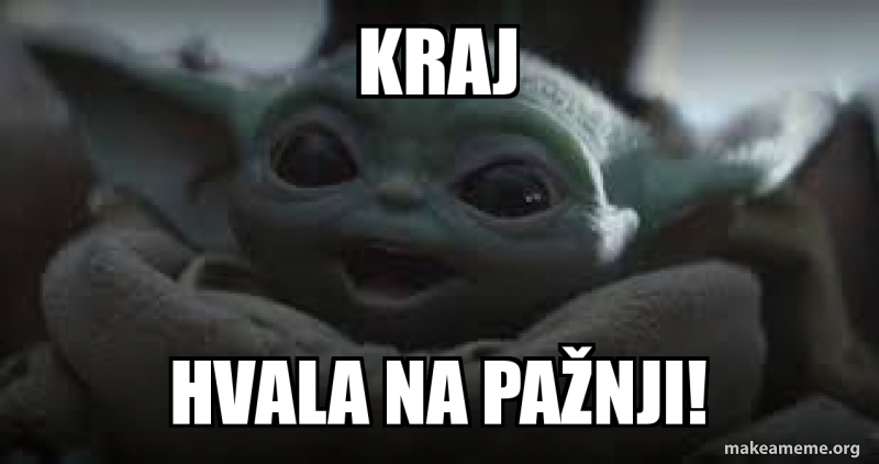 Hvala Na Pažnji