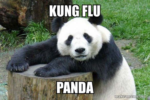 Kung Flu Panda - Confession Panda Meme Generator