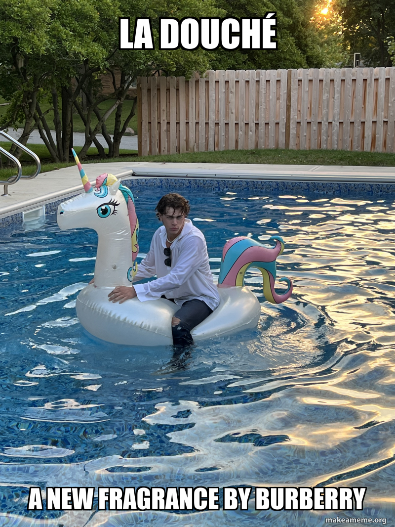 La Douché A new fragrance by burberry Meme Generator