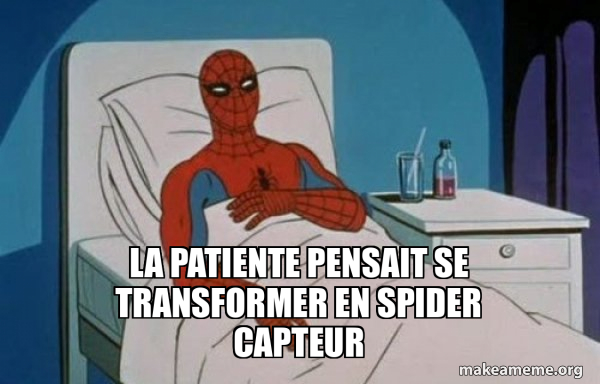 La patiente pensait se transformer en Spider capteur - Spiderman Cancer ...