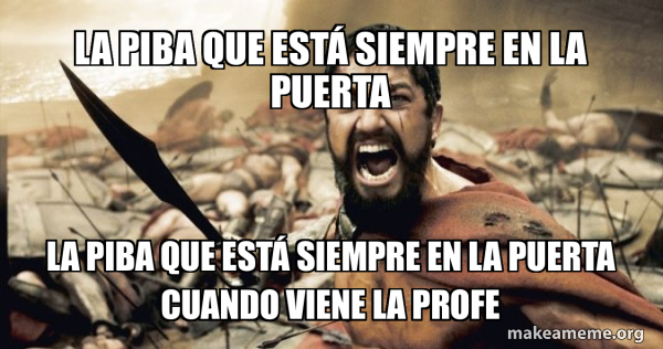 La piba que está siempre en la puerta La piba que está siempre en la ...