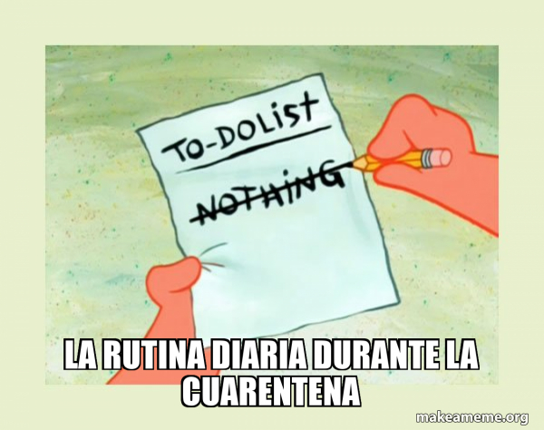 Memes Diarias 74 La Rutina Diaria Ideas | Spanish Humor, Learning