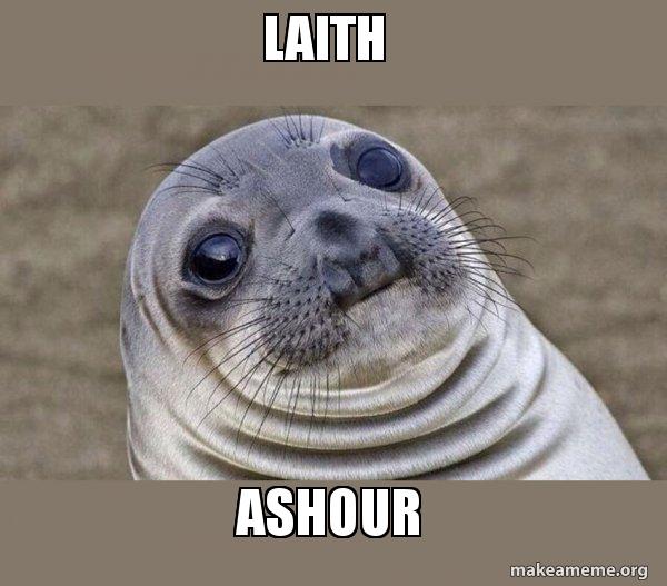laith ashour - Squeamish Seal Meme Generator