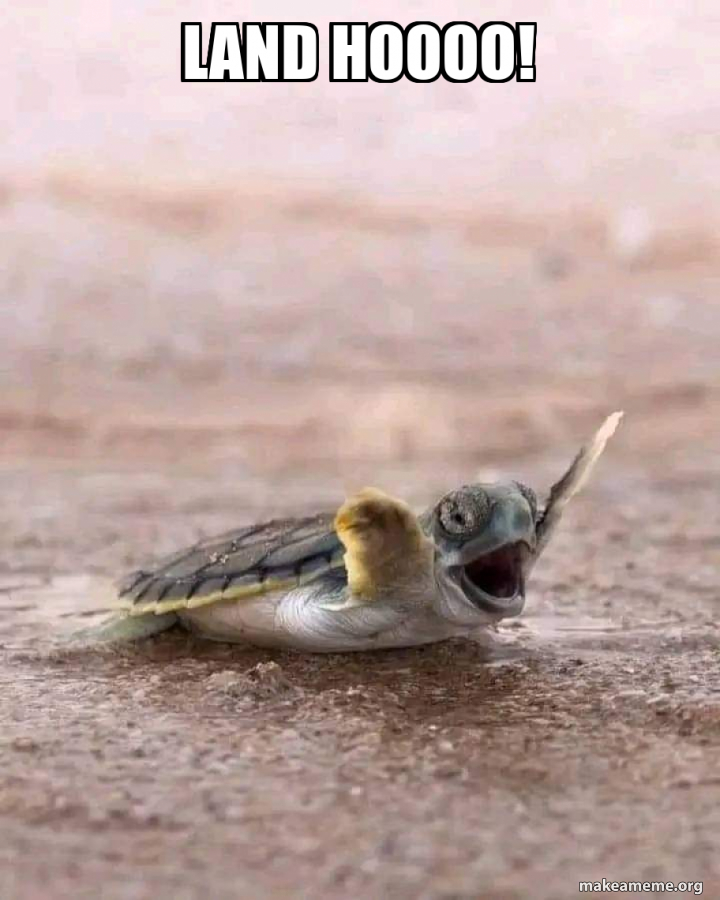 LAND HOOOO! Meme Generator