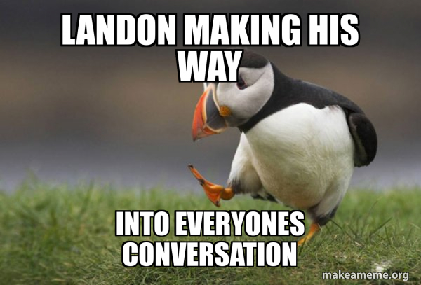 Landon making his way into everyones conversation - Unpopular Opinion ...