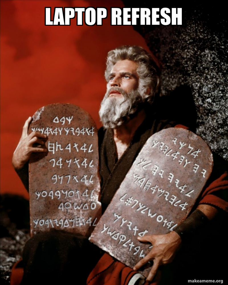Laptop REfresh Meme Generator