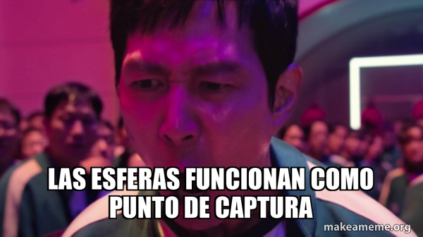 Las esferas funcionan como punto de captura - I've Played These Games ...