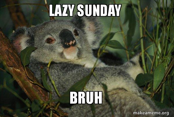 Lazy Sunday Meme