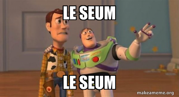 le seum le seum - Buzz and Woody (Toy Story) Meme Meme Generator