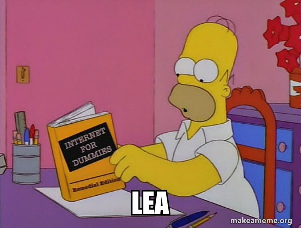 Lea - Internets Homer Meme Generator