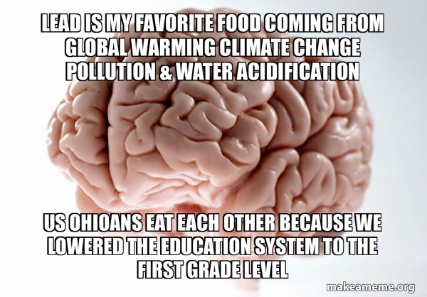 Lead is my favorite food coming from global warming climate change ...