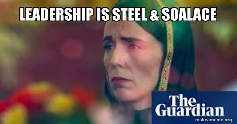 LEADERSHIP IS STEEL & SOALACE Meme Generator