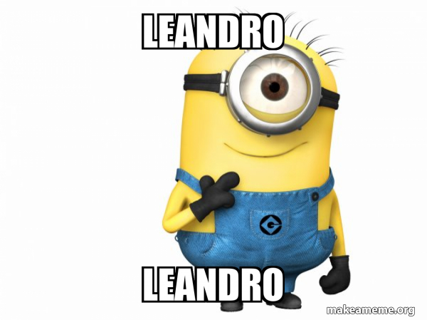 Leandro Leandro - Thoughtful Minion Meme Generator