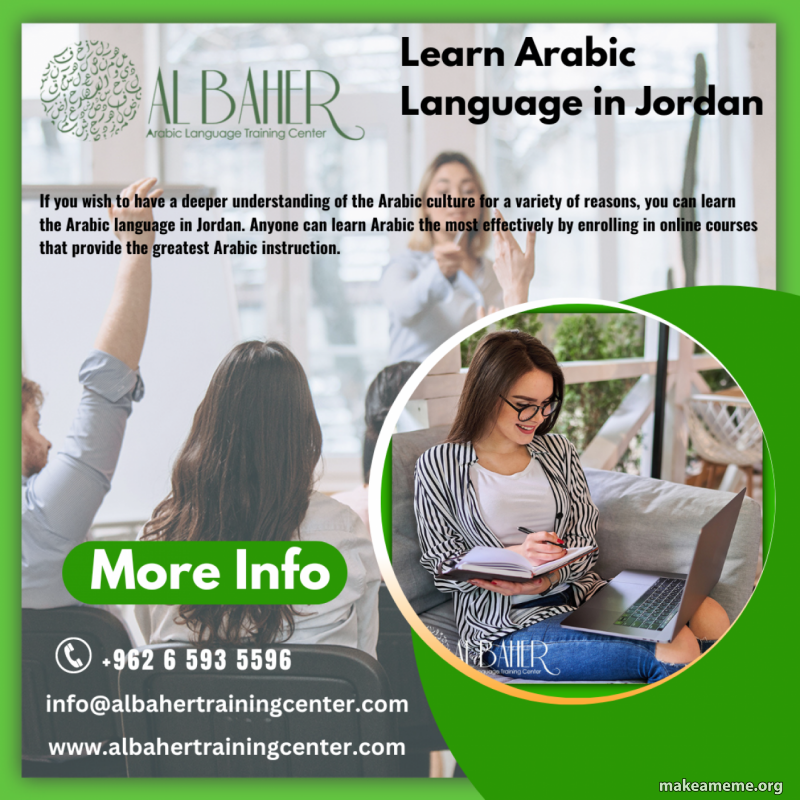 - Learn Arabic Language in Jordan Meme Generator