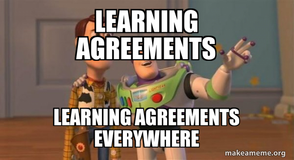 Learning Agreements Learning Agreements Everywhere - Buzz and Woody ...