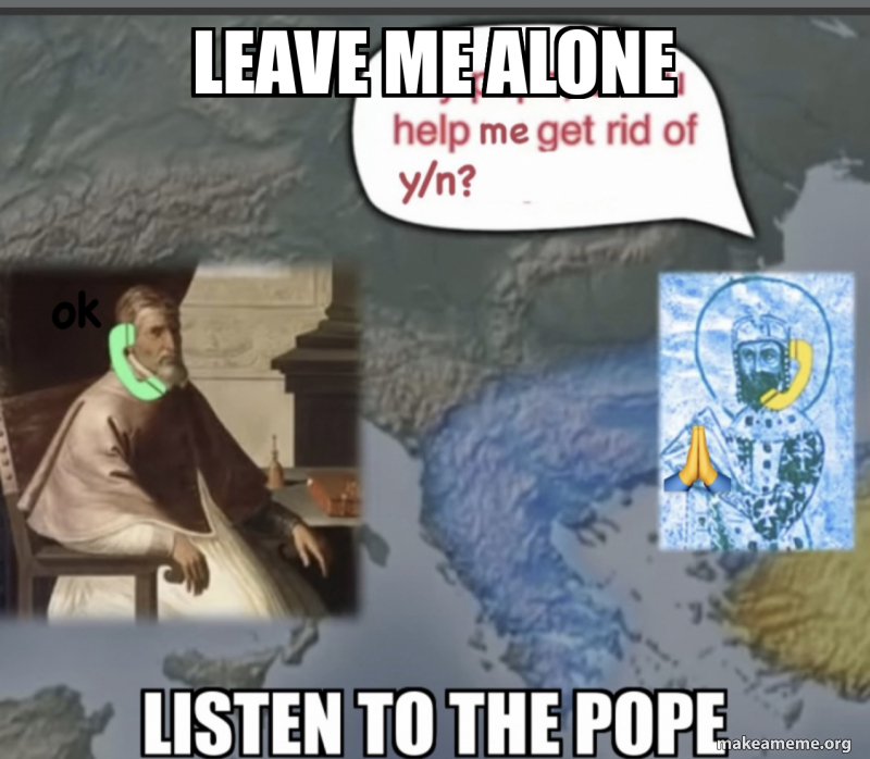 Leave me alone Meme Generator