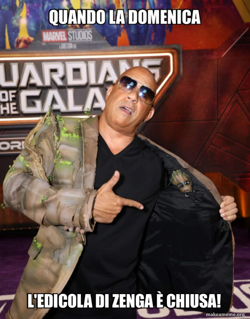 L'edicola di zenga è chiusa! Meme Generator