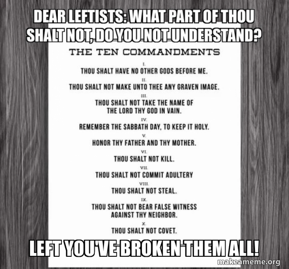 left you've broken them all! Meme Generator