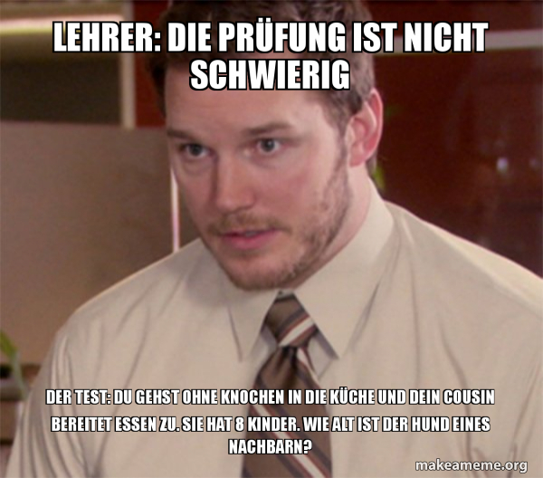 Schlechter Lehrer Meme