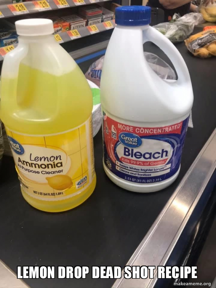 Lemon drop dead shot recipe Meme Generator