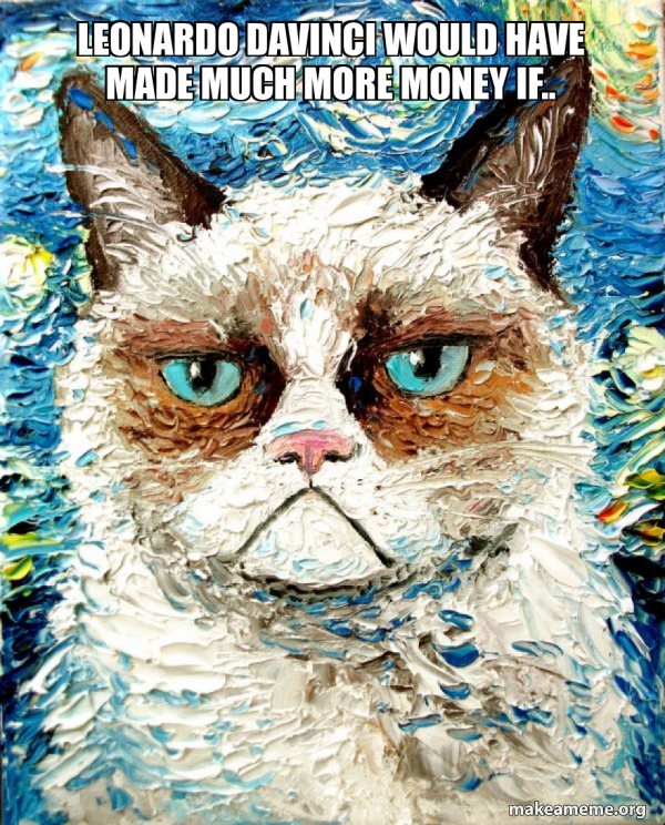 Leonardo DaVinci Would Have Made MUCH More Money If.. - Vincent Van No ...