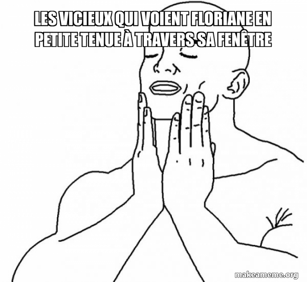 Les vicieux qui voient Floriane en petite tenue à travers sa fenêtre ...