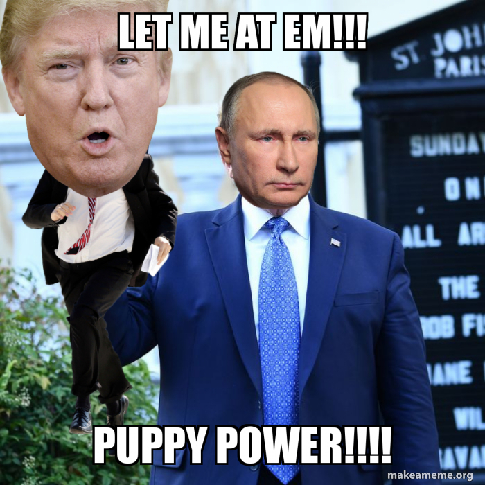 Let me at em!!! Puppy power!!!! Meme Generator