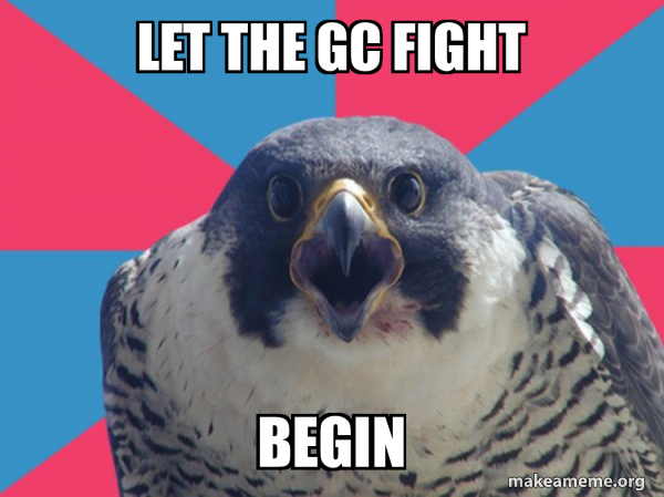 Let the gc fight BEGIN - Millennial Falcon Meme Generator