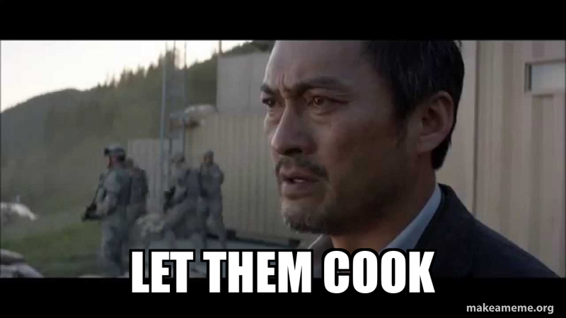 let them cook Meme Generator