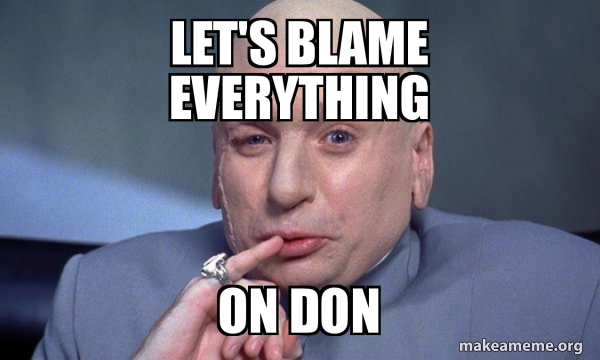 Blame Meme Buzzplus | Wreck The Tree And Blame The Doggies La La La La