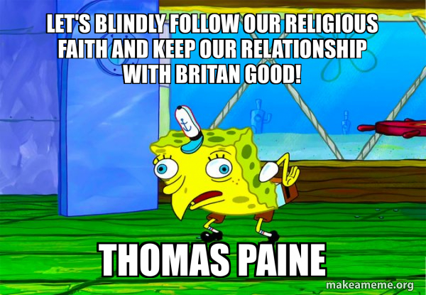 Let's blindly follow our religious faith and keep our relationship with ...