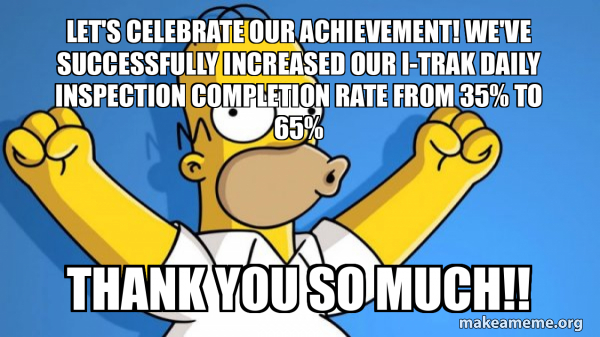 Let's celebrate our achievement! We've successfully increased our I ...