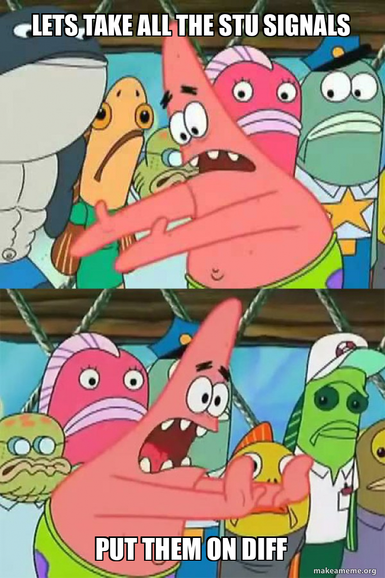 LETS TAKE ALL THE STU SIGNALS PUT THEM ON DIFF - Push It Somewhere Else ...