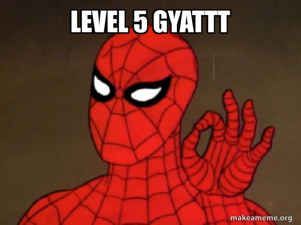 level 5 gyattt - Spiderman - Care factor Zero Meme Generator