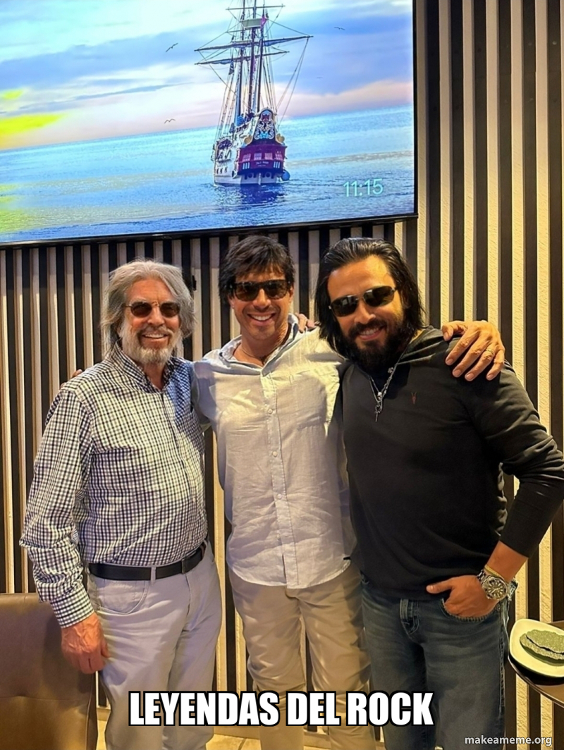 Leyendas del rock Meme Generator
