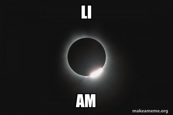 LI AM - Eclipse Meme Generator