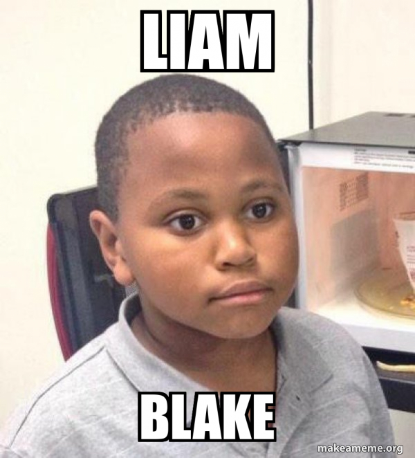 Liam Blake - Minor Mistake Marvin Meme Generator