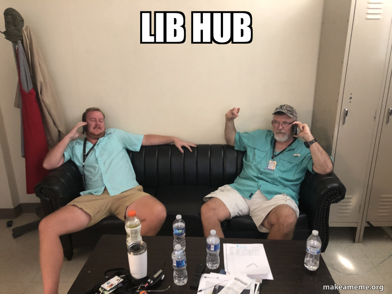 Lib Hub Meme Generator