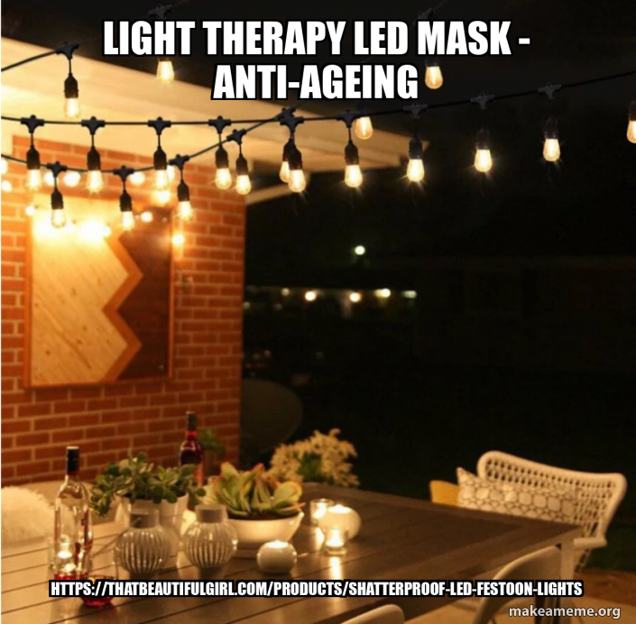 Light Therapy Led Mask - Anti-Ageing https://thatbeautifulgirl.com ...