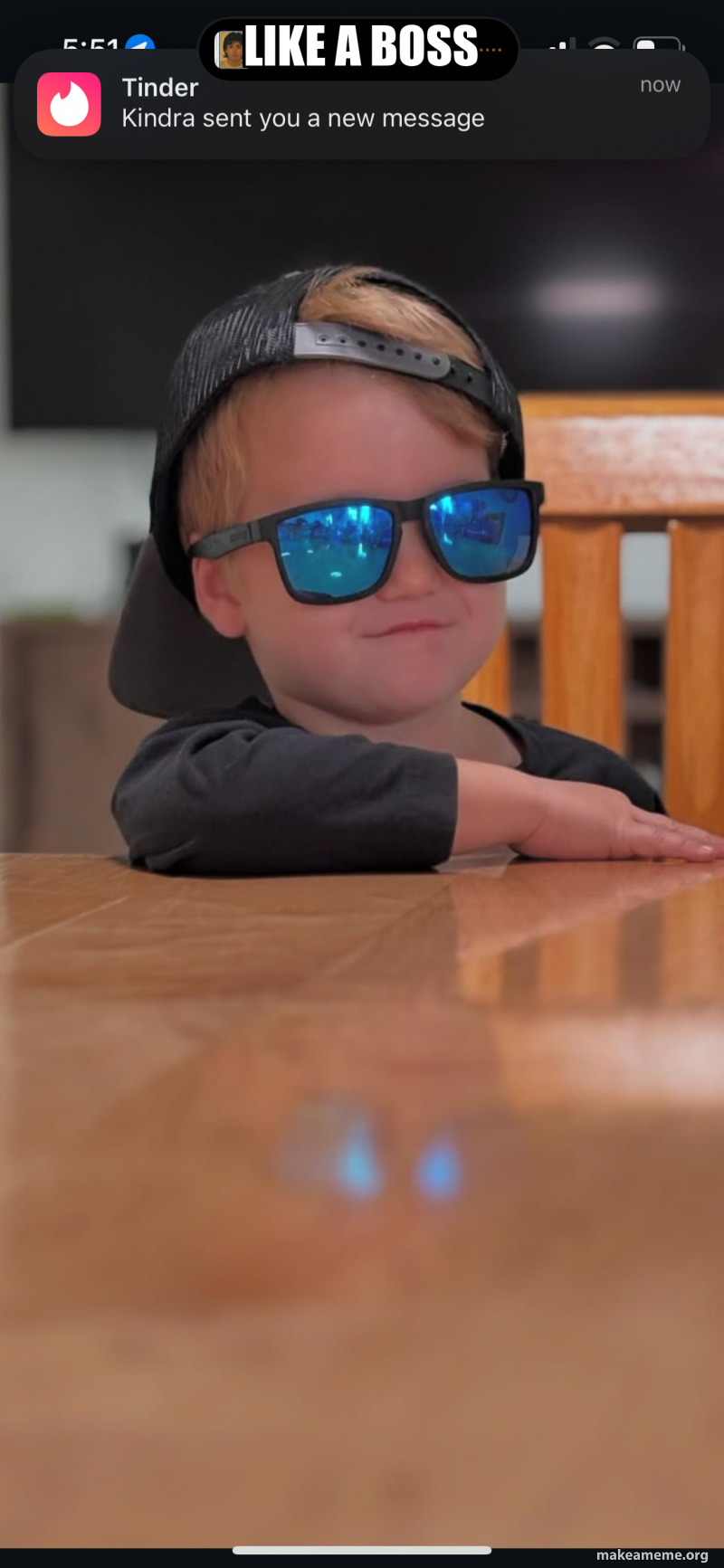 Like a boss Meme Generator