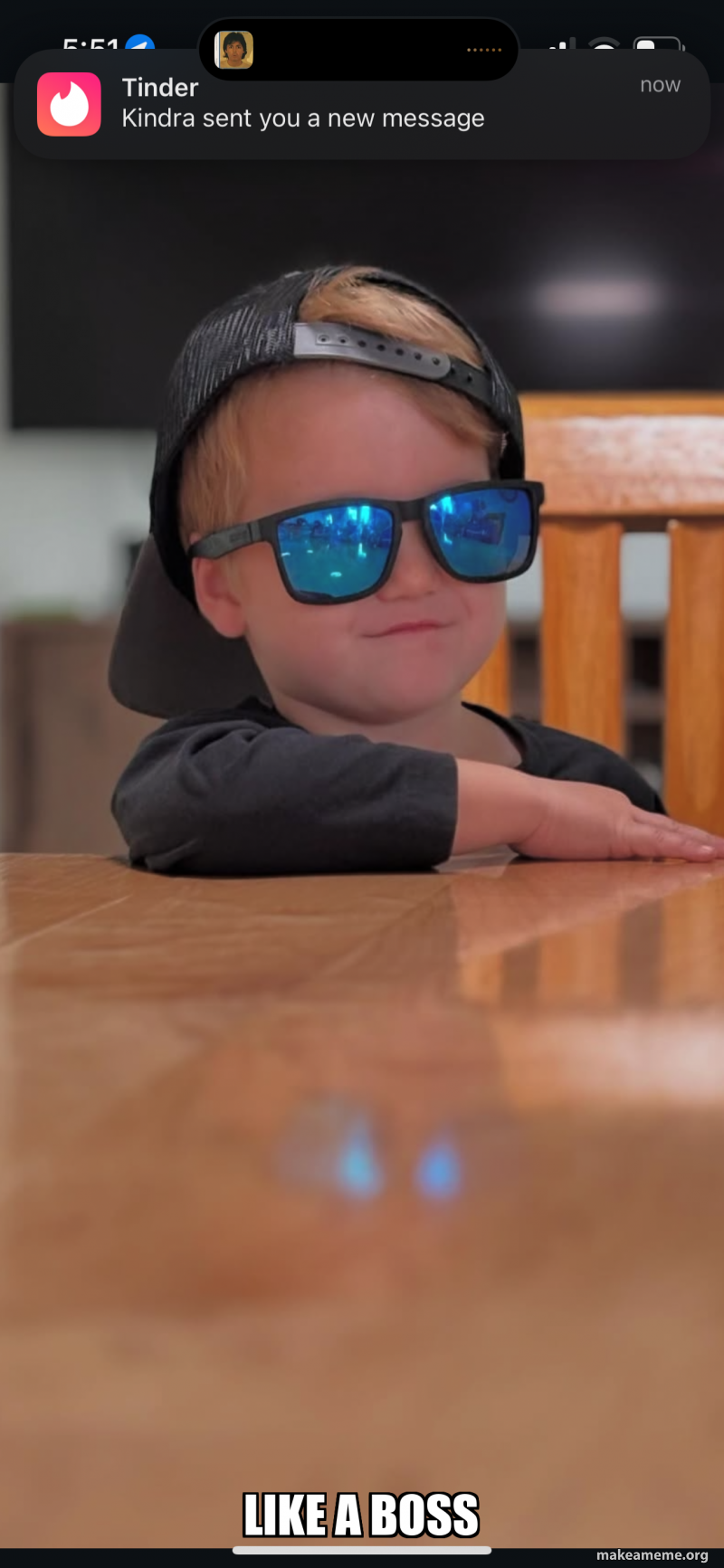 Like a boss Meme Generator