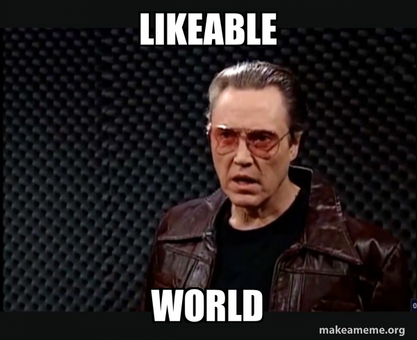 likeable world - SNL - More Cowbell Meme Generator