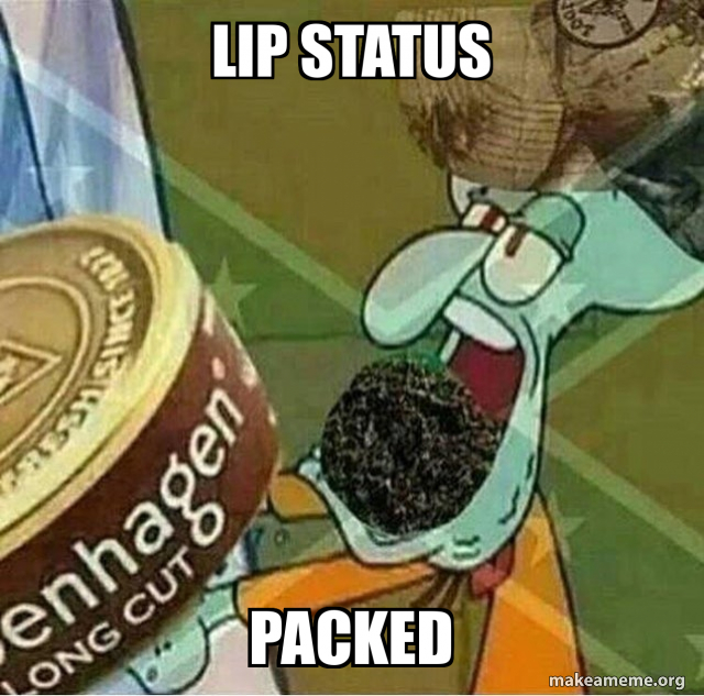 Lip status Packed Meme Generator