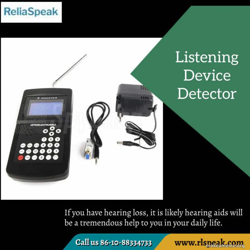 - Listening Device Detector Meme Generator
